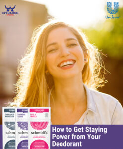 How to Get Staying Power From Your Deodorant