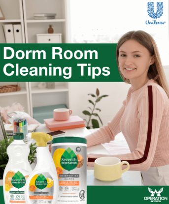 Dorm Room Cleaning Tips
